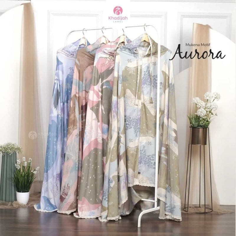 Jual Khadijah Label-Mukena jumbo 2 in 1 aurora all size | Shopee Indonesia