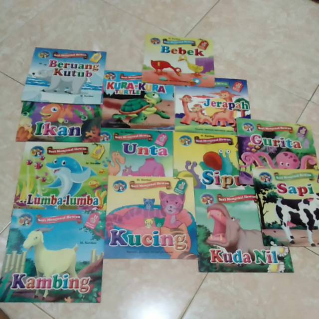 Jual Buku Animal Story - Seri Mengenal Hewan - Full Colour & Bilingual ...