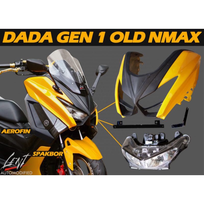 Jual Dada Front Panel Nmax Gen 1 tanpa lampu, original by Lent ...