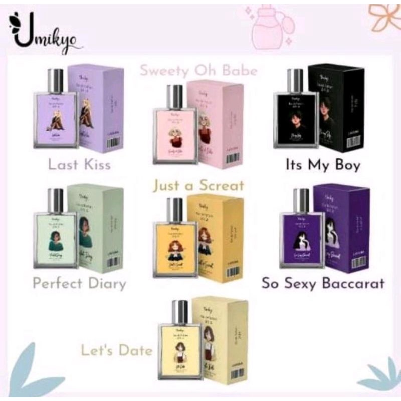Jual Eau de parfum by umikyo/parfum spray | Shopee Indonesia