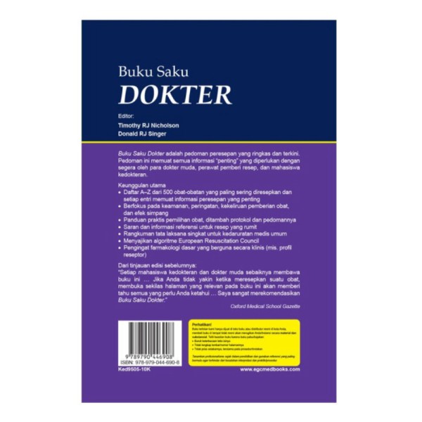 Jual Buku Kedokteran EGC Buku Saku Dokter | Shopee Indonesia