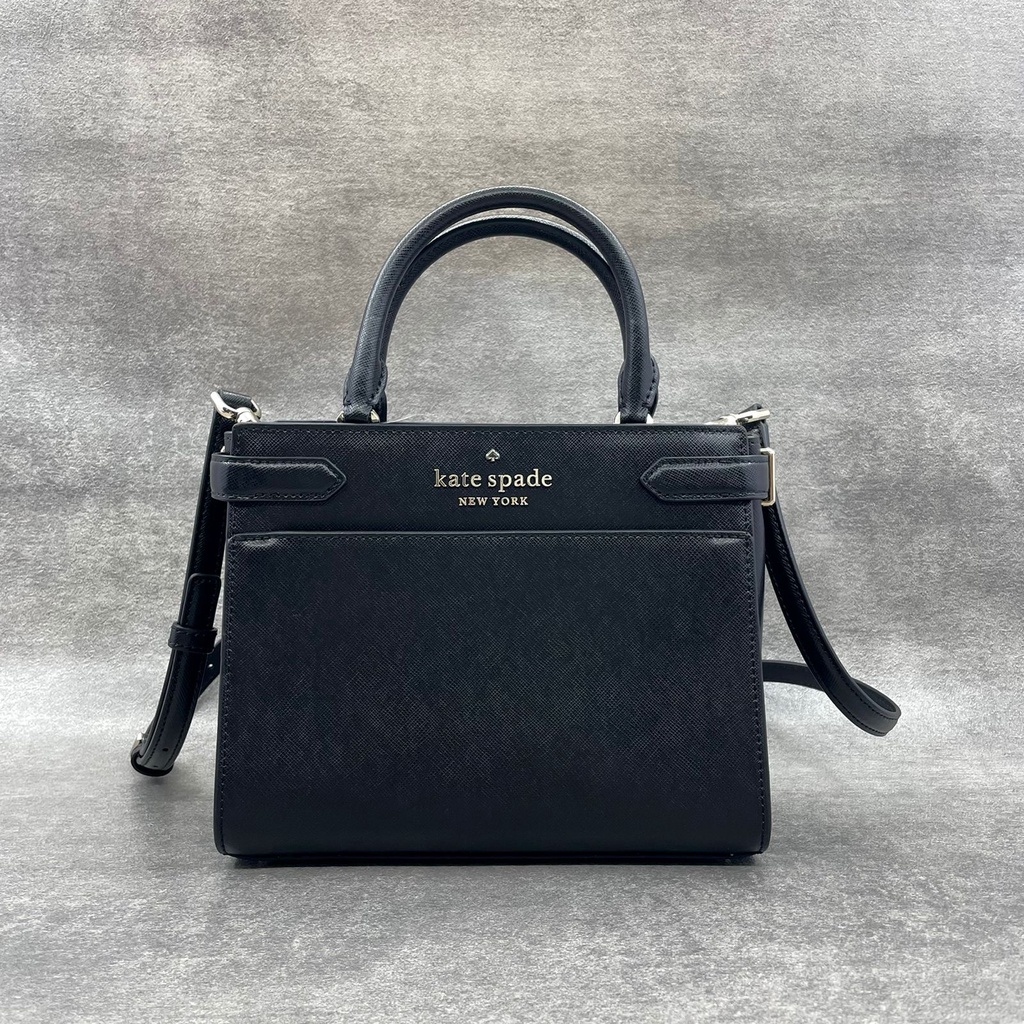 Jual Tas Kate Spade Staci Small Satchel Cherrywood/Black New Original ...