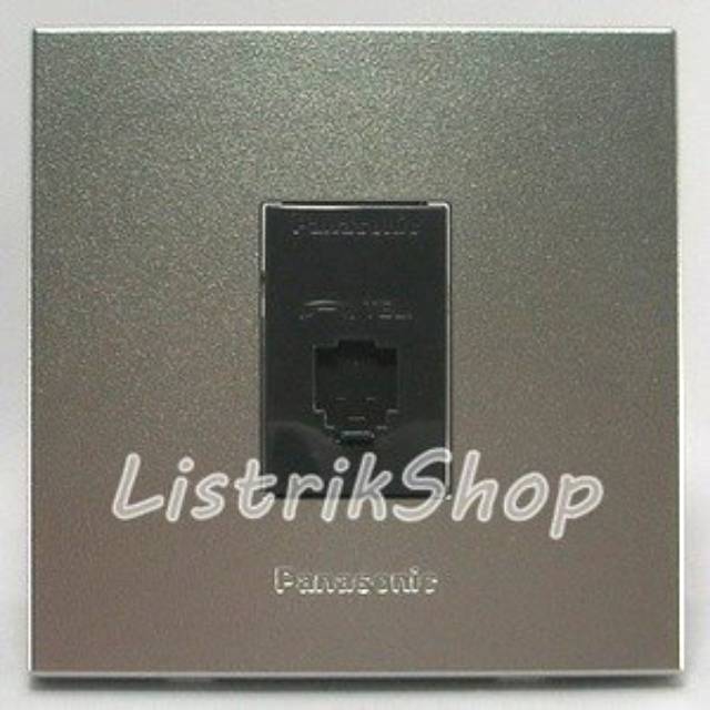 Jual Outlet Telepon RJ11 Panasonic Style Silver | Shopee Indonesia
