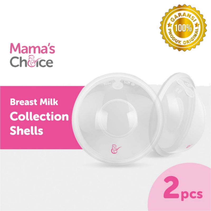 Jual Mama's Choice Breast Milk Collection Shells - Breast Pad Penampung ...