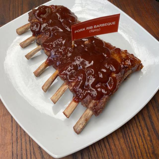 Jual Pork Ribs Barbeque (Iga Babi Bakar Matang) Spicy - 450g | Shopee ...