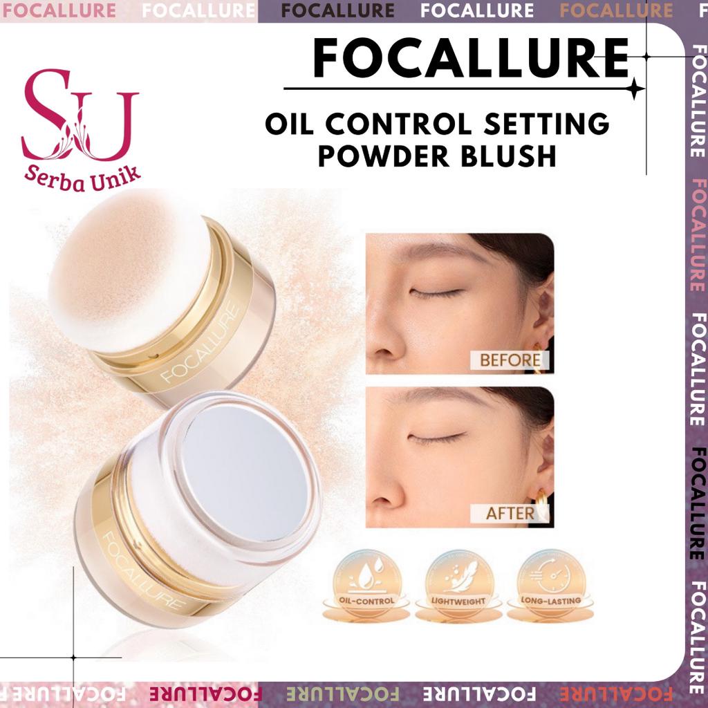 Jual Focallure Instant Retouch Setting Powder & Cheek Blush | Shopee ...