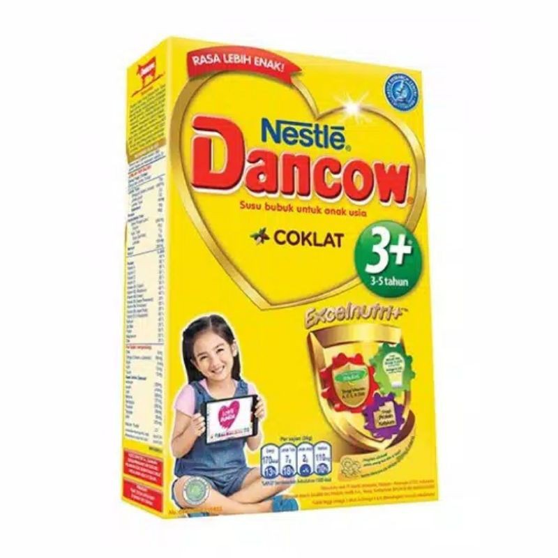 Jual Nestle Dancow 3+ Nutritods Susu Pertumbuhan Rasa Madu 3-5 Tahun ...