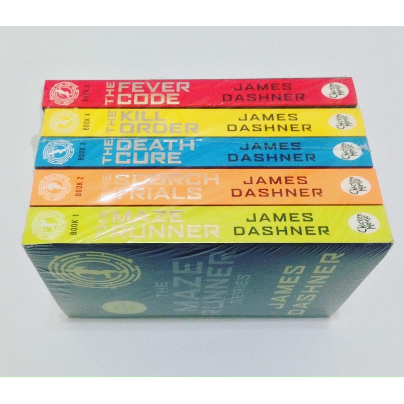 Jual NEW+English) The Maze Runner set box by James Dashner scorch ...