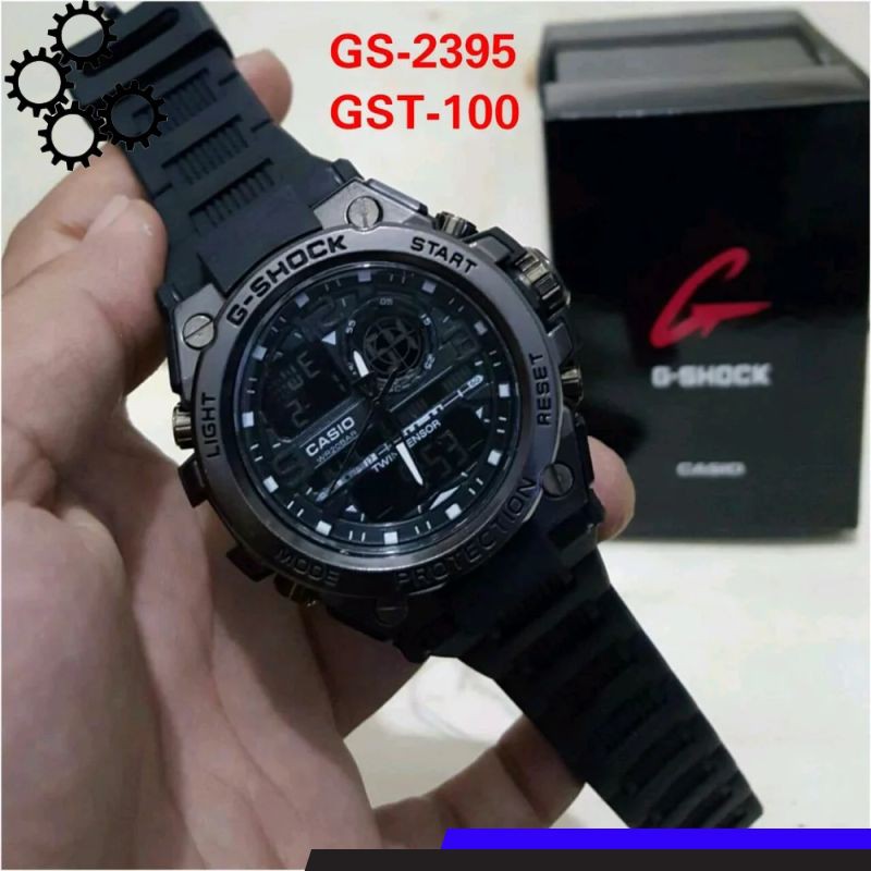 Jual JAM TANGAN G-SHOCK BESI GUN METAL 8600 RUBBER STRAP LE YN Store ...