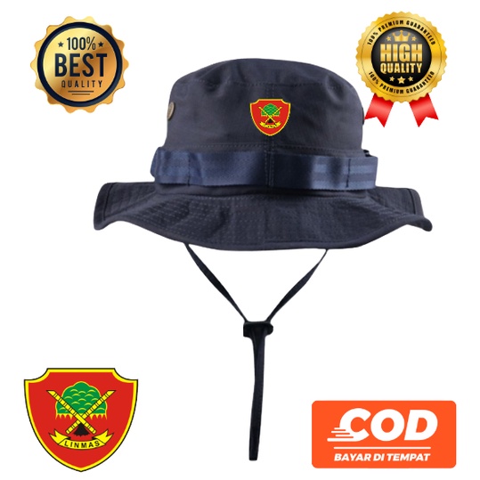 Jual Topi rimba logo linmas premium grosirsweterbandung | Shopee Indonesia