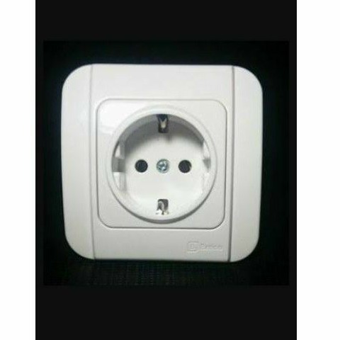 Jual stop kontak colokan broco plug tembok stop kontak inbow broco ...