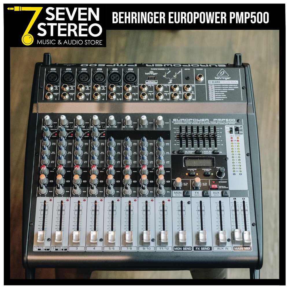 Jual xBehringer PMP500 - PMP 500 - Audio Mixer | Shopee Indonesia