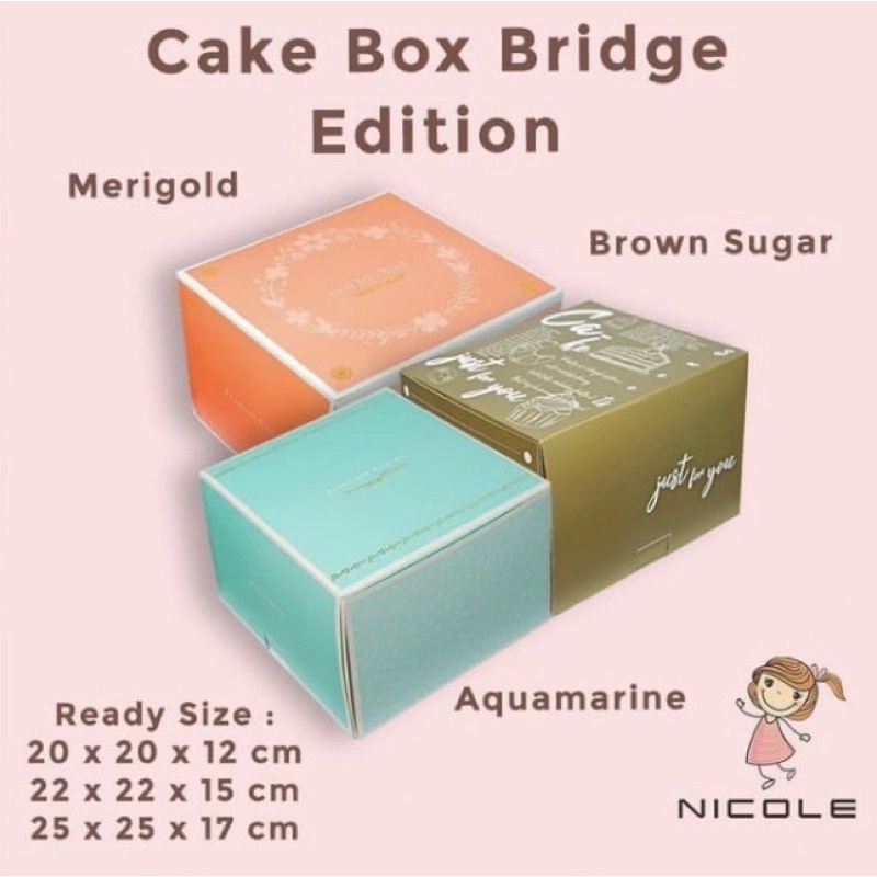 Jual CAKE BOX / BOX KUE ( 1 PCS ) | Shopee Indonesia