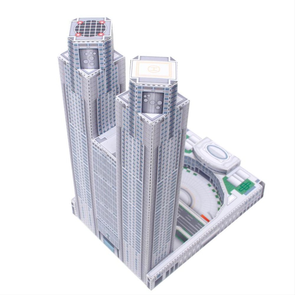Jual DIY Papercraft Diorama Tokyo Metropolitan Government Building ...