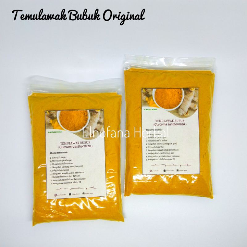 Jual Temulawak bubuk original (100 gram) | Shopee Indonesia