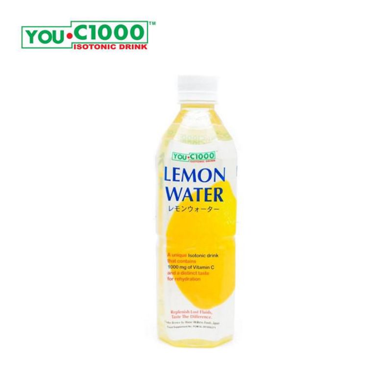 Jual You C1000 Isotonic Drink Lemon Water Botol 500 ml | Shopee Indonesia