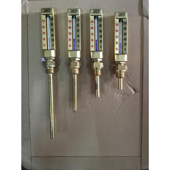 Jual Sika Thermometer 174B (lurus) 100C | Shopee Indonesia