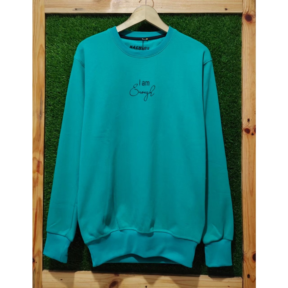 Jual Crewneck Pria Distro Original Biru Navy Sweater Oblong Hitam ...