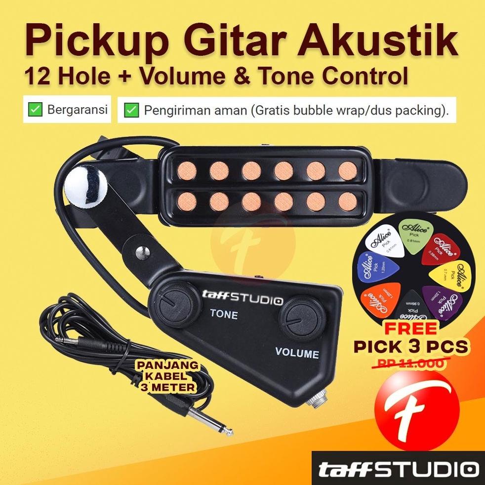 Jual veqiveirizza5469 Transducer Spul / Spull / Pickup Gitar Akustik ...