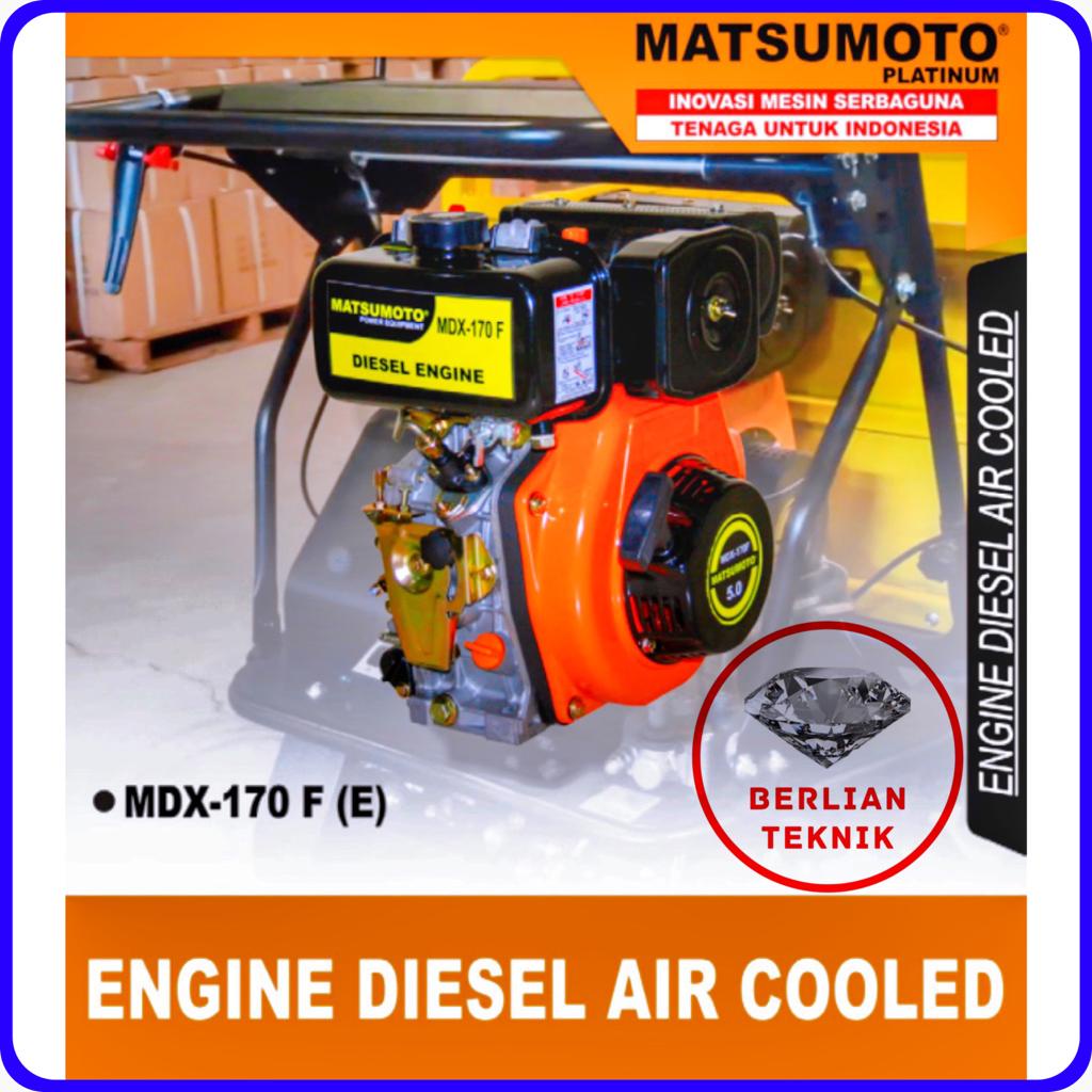 Jual Mesin Penggerak Solar Engine Diesel Matsumoto MDX 170 F / 5 HP | Shopee Indonesia