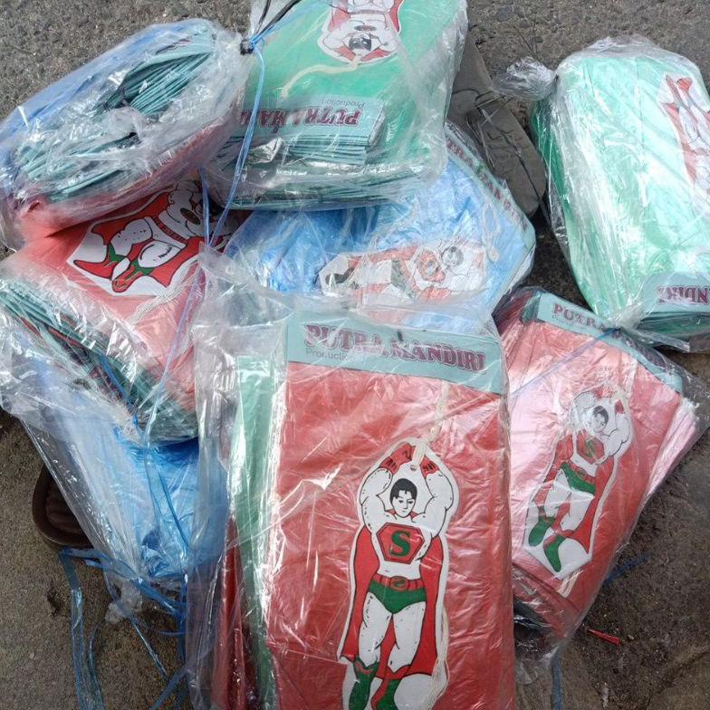 Jual Terjun Payung Super Jumbo Isi 50 Pcs Parasut Terjun Paling Besar ...