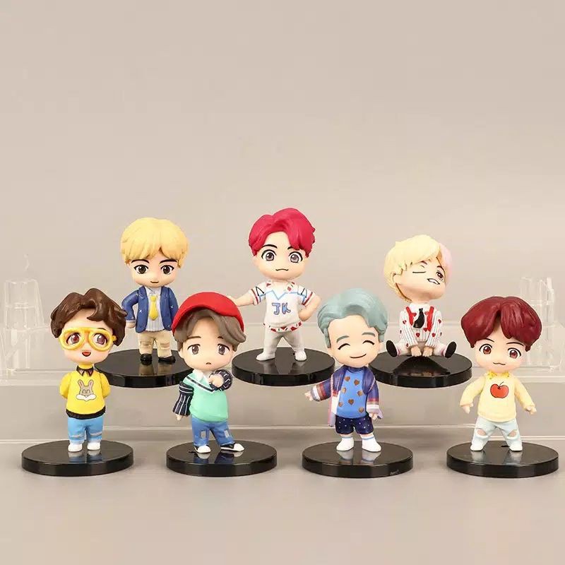 Jual READY STOCK !!! ACTION FIGURE BTS BT21 TinyTan/BTS/KPOP/PATUNG ...