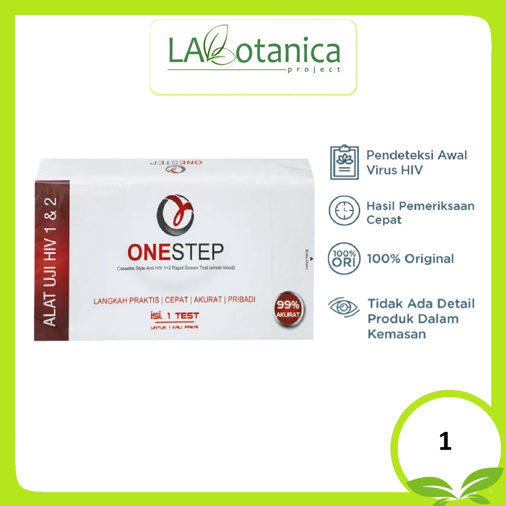 Jual One Step HIV Test - Tes Uji HIV 1 & 2 ONESTEP Cepat Akurat Mudah ...