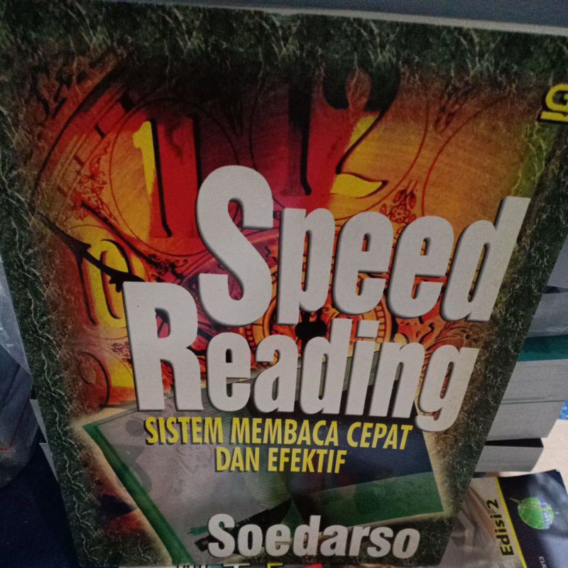 Jual Speed Reading sistem membaca cepat dan Efektif. soedarso | Shopee ...