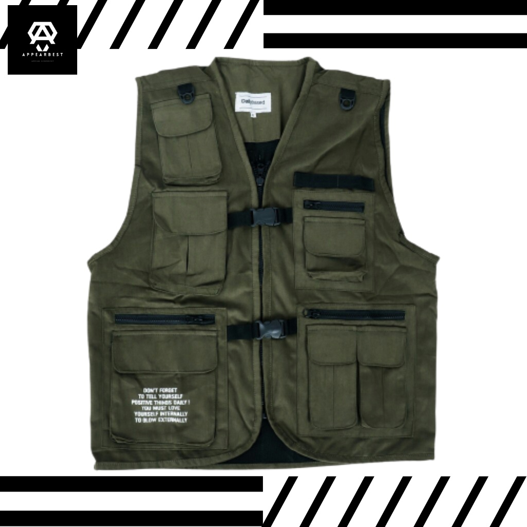 Jual Rompi Outdoor - Koga Grey - Vest Rompi - Rompi Style | Shopee ...