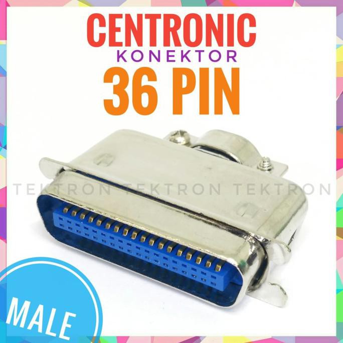 Jual Centronic Connector 36pin male 36p 36 p pin tektron22 Ayo Beli | Shopee Indonesia