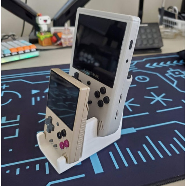 Jual Stand Display Miyoo Mini & RG351V Retro Console Dudukan Mount ...