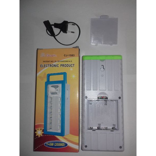 Jual Lampu Emergency Senter LED Neon 3 in 1 Charger Listrik Baterai ...