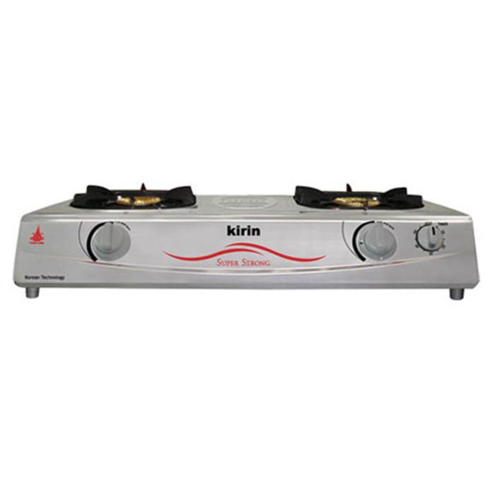 Jual Kompor Gas Kirin Kgs 728 S Stainless St/Timer ( 2 Tungku ...