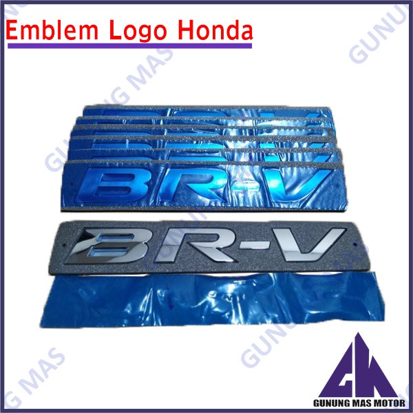 Jual Emblem Logo BR-V Untuk Honda BRV Tulisan Huruf Tempel | Shopee ...