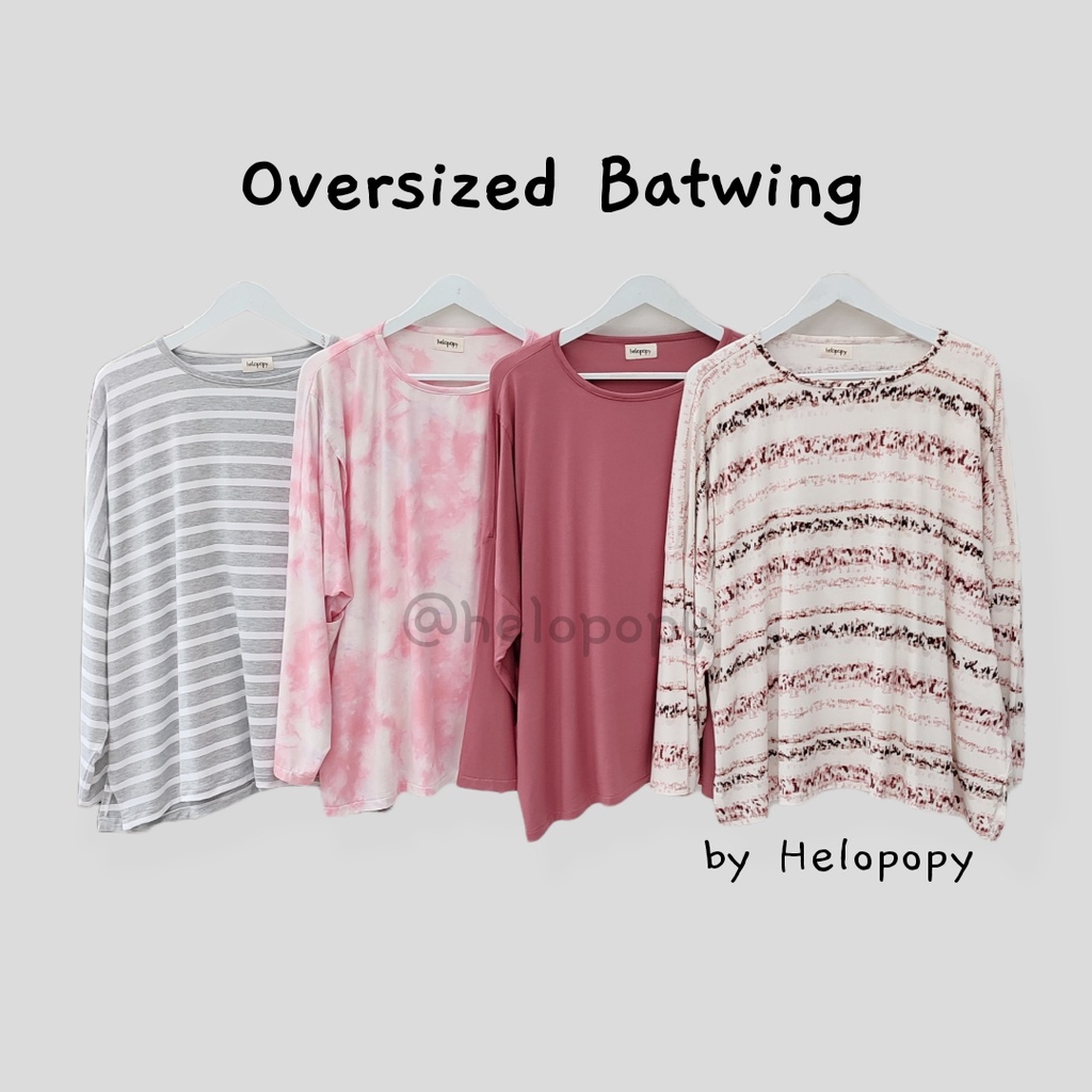 Jual Kaos Lengan Panjang Busui Bukaan Samping Kanan Kiri Oversized ...