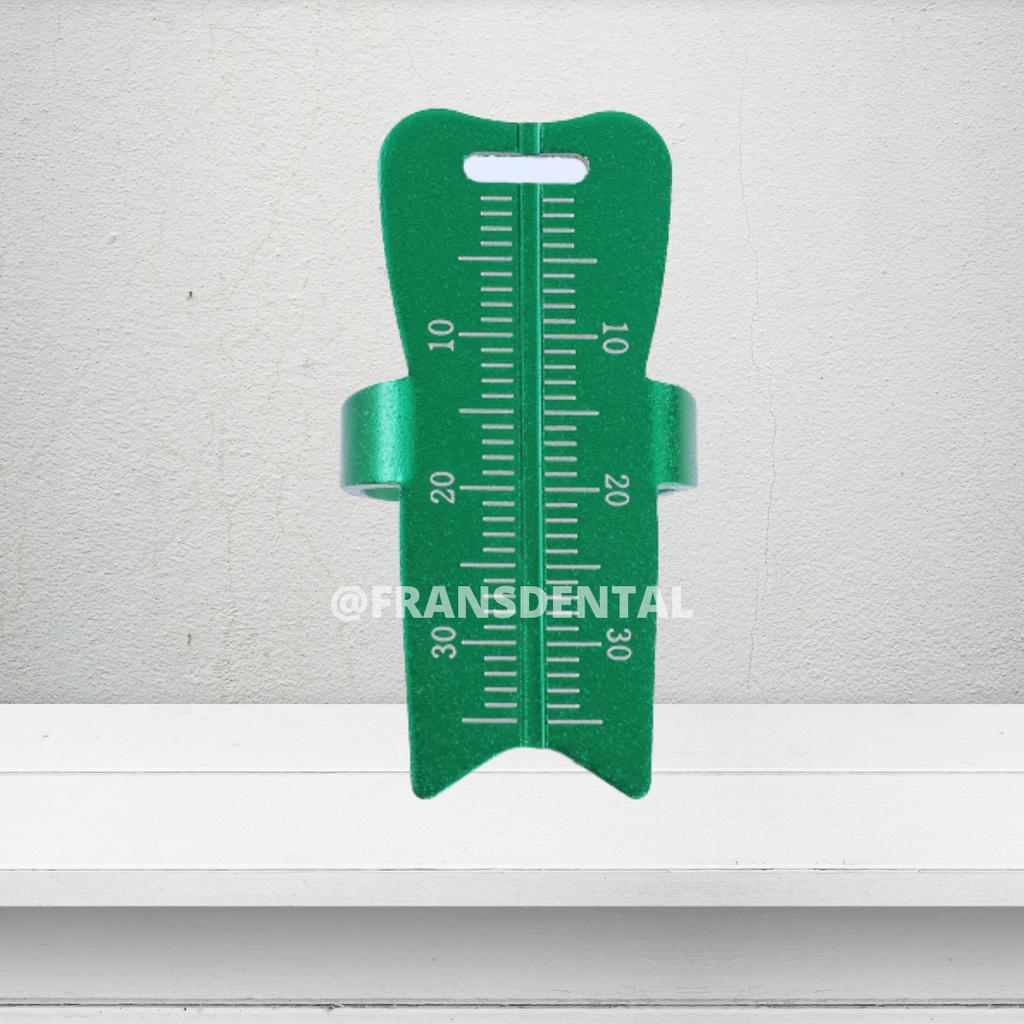 Jual Endo Ruler Dental Endo Finger Ruler Alat Ukur Endo | Shopee Indonesia