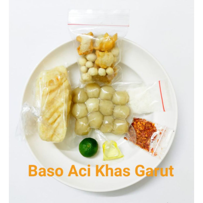 Jual Baso Aci Komplit Khas Garut Paket 14 Pcs ( 2Kg) | Shopee Indonesia