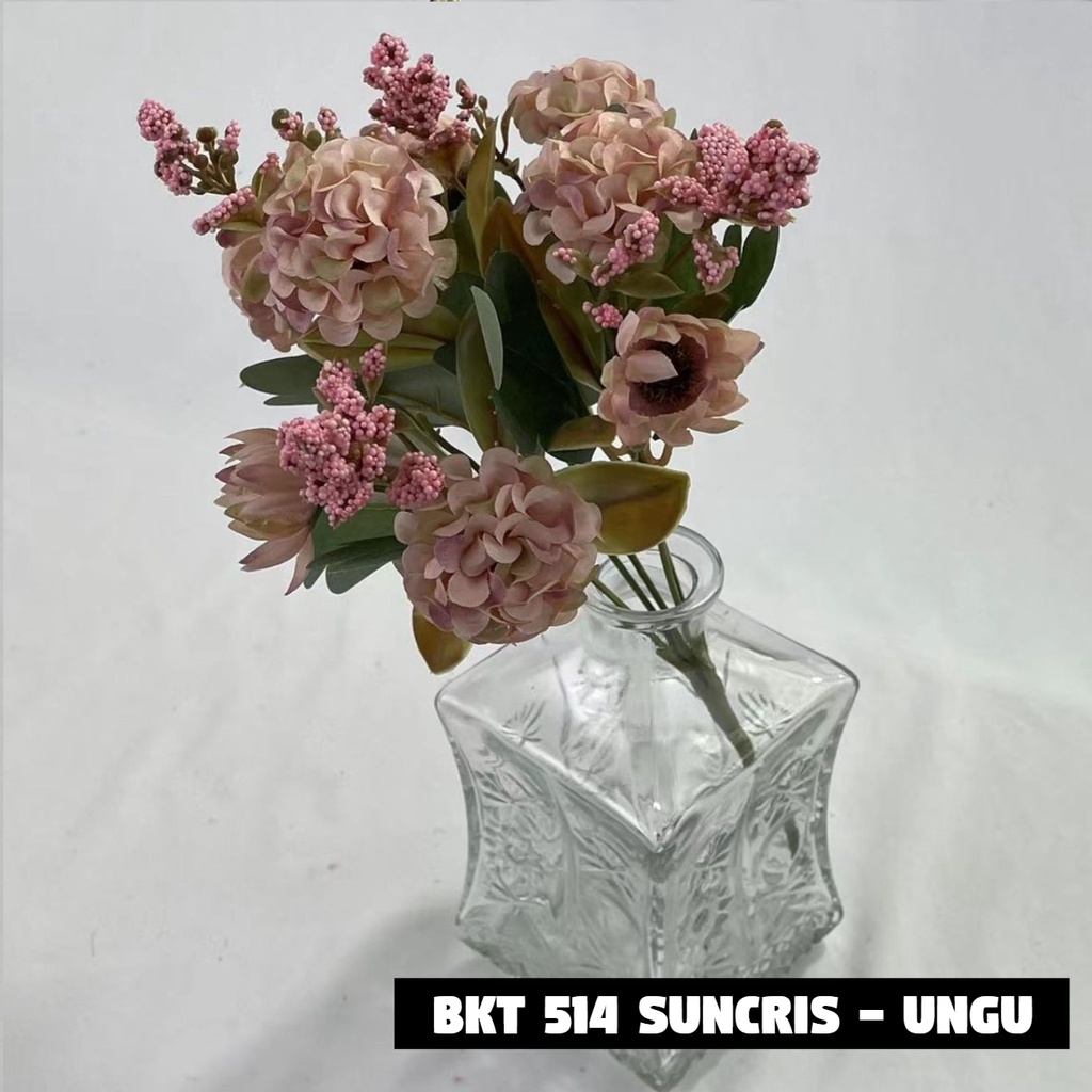Jual ZEAL-ID - Bouquet bunga BKT 514 SUNCRIS Artifisial Dekorasi ...