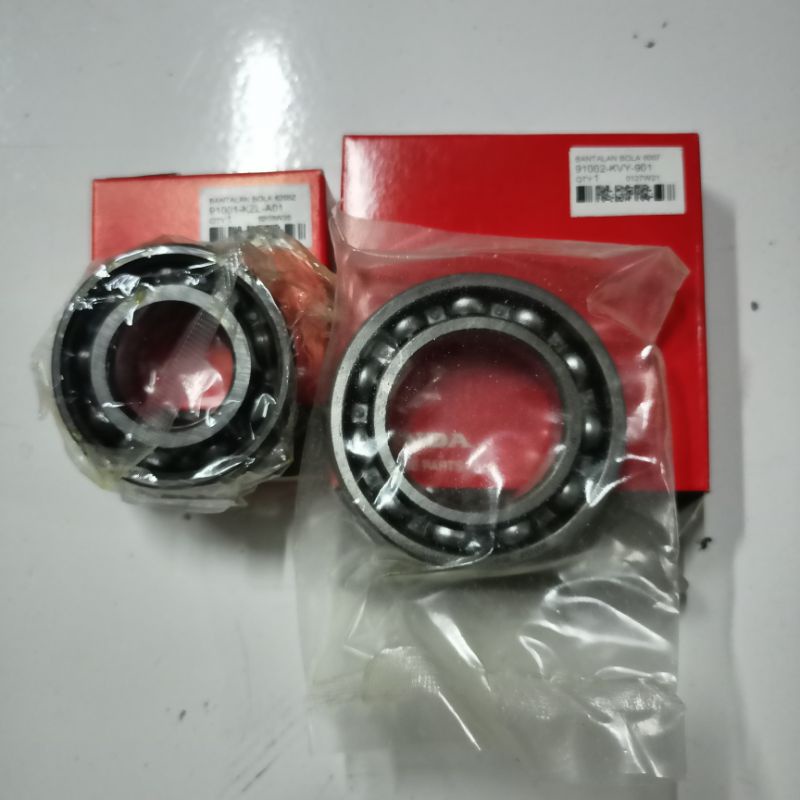Jual ASLI AHM LAHER BEARING KREK KRUG KRUK AS STANG SEHER PISTON BEAT SCOOPY BEAT FI VARIO 110 ...