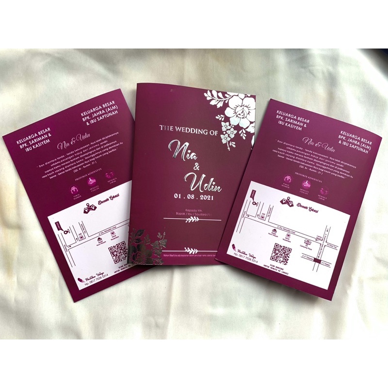 Jual undangan 3D | Shopee Indonesia