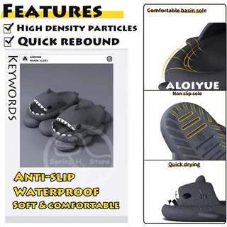 Jual Komin Sandal Hiu Wanita Korean Sendal Hiu Karet Anti Slip Casual ...