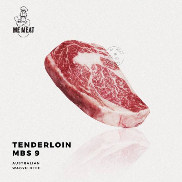 Jual Tenderloin MBS 9 - Australian Wagyu Beef - Memeat | Shopee Indonesia