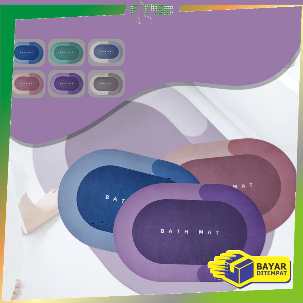 Jual FH-C458 Keset Diatomite Keset Kaki Kamar Mandi Serap Air Keset ...