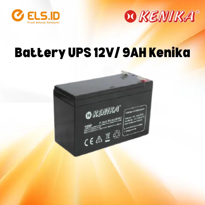 Jual Battery UPS 12V/ 9AH Kenika | Shopee Indonesia