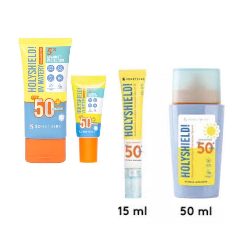Jual Somethinc Holyshield! Sunscreen Comfort Corrector Serum SPF 50+ PA ...