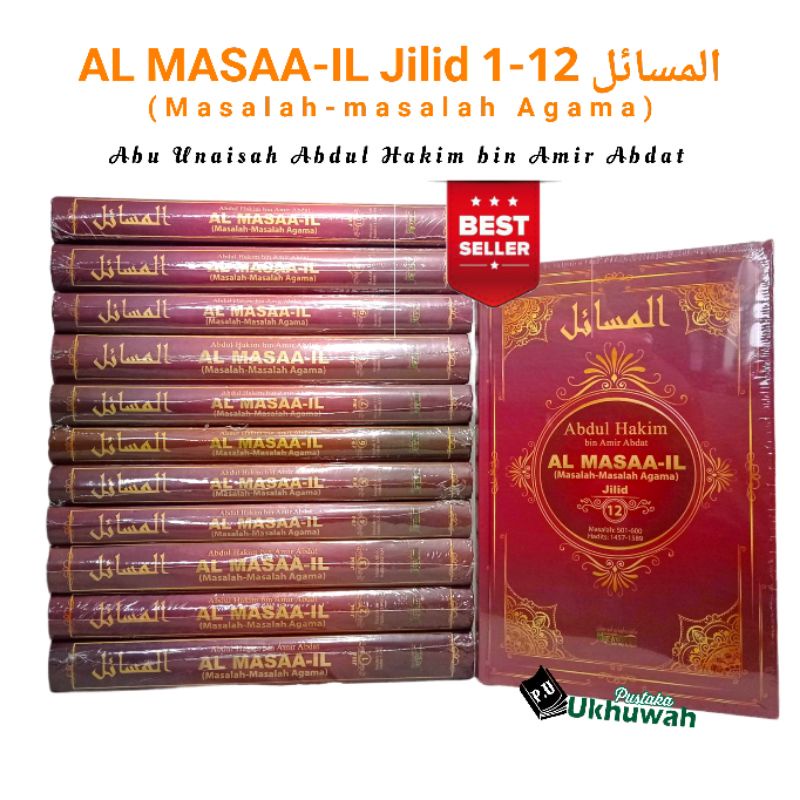 Jual Al MASAA-IL Jilid 1-12 Ustadz Abdul Hakim bin Amir Abdat ...