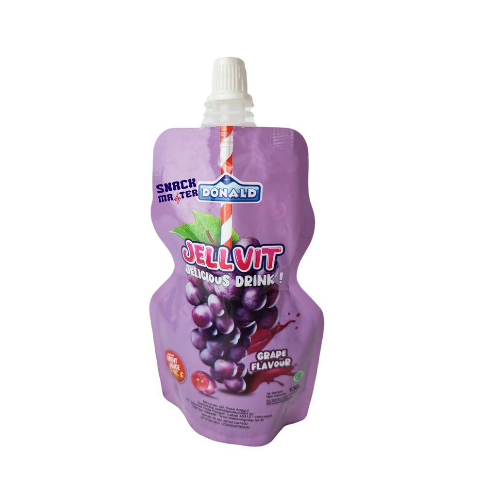 Jual Donald Jell Vit Jelly Drink - Netto 130mL | Shopee Indonesia