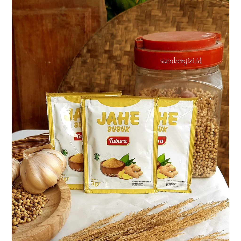 Jual SS215 Tabura Jahe Bubuk 3g / Rempah Jahe Bubuk / Rempah Bubuk | Shopee Indonesia