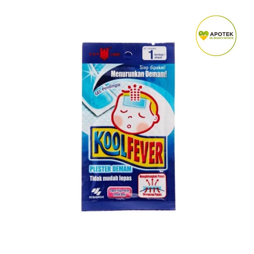 Jual Koolfever for Baby / Plester Penurun Deman pada Bayi | Shopee ...
