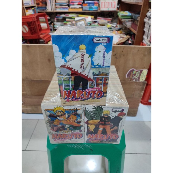 Jual Komik naruto lengkap satu set 1-72 tamat | Shopee Indonesia